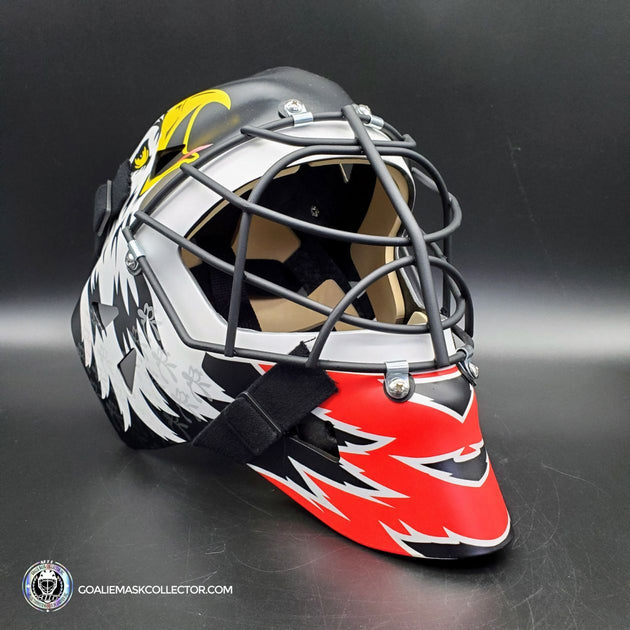 Ed Belfour Signed Goalie Mask "RR REVERSE RETRO" Chicago Signature Edi ...