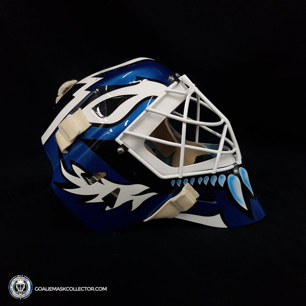 Felix "The Cat" Potvin Signed Goalie Mask ALUMNI Toronto Autographed S ...