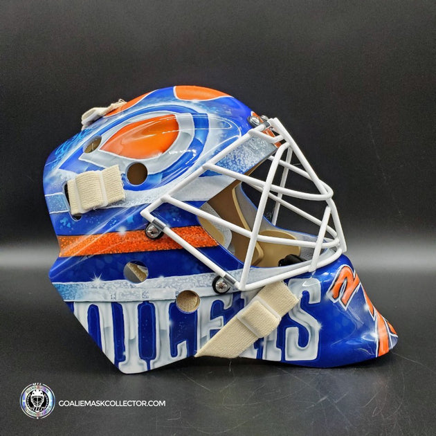 Jack Campbell Signed Goalie Mask Edmonton 2023 Signature Edition Autog ...