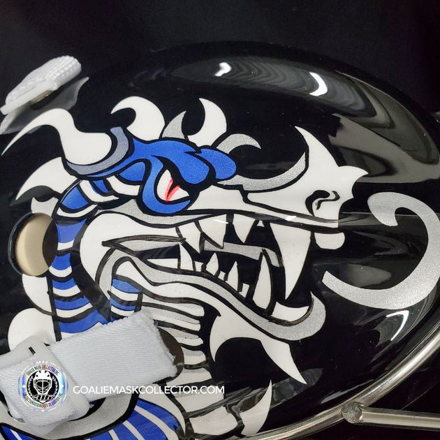 Jamie Storr Unsigned Goalie Mask Los Angeles Samurai 2001 – Goalie Mask ...