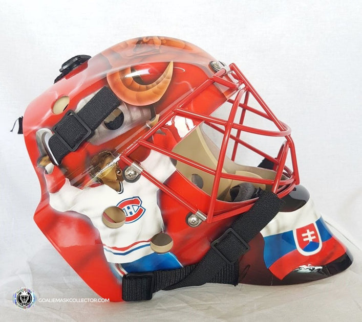 Jaroslav Halak Unsigned Goalie Mask Montreal Tribute – Goalie Mask ...