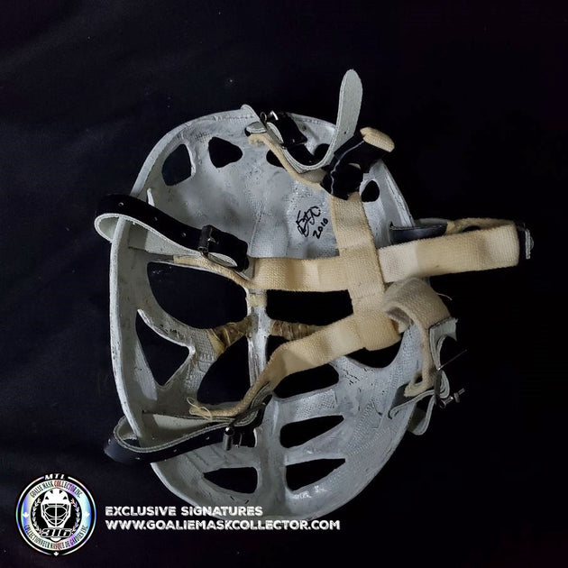 Ken Dryden Unsigned Goalie Mask Pretzel Montreal Tribute – Goalie Mask ...