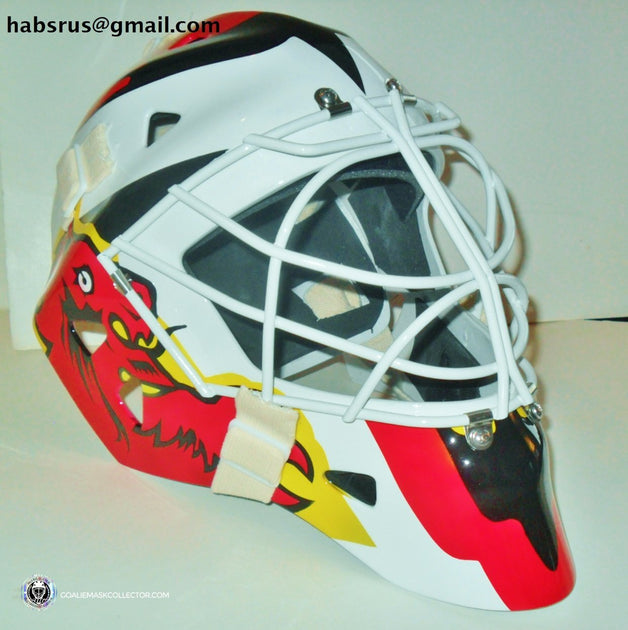 Kirk Mclean Unsigned Goalie Mask Vancouver Tribute – Goalie Mask Collector
