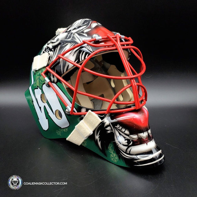 Marc-Andre Fleury Unsigned Goalie Mask Minnesota V1 Tribute – Goalie ...