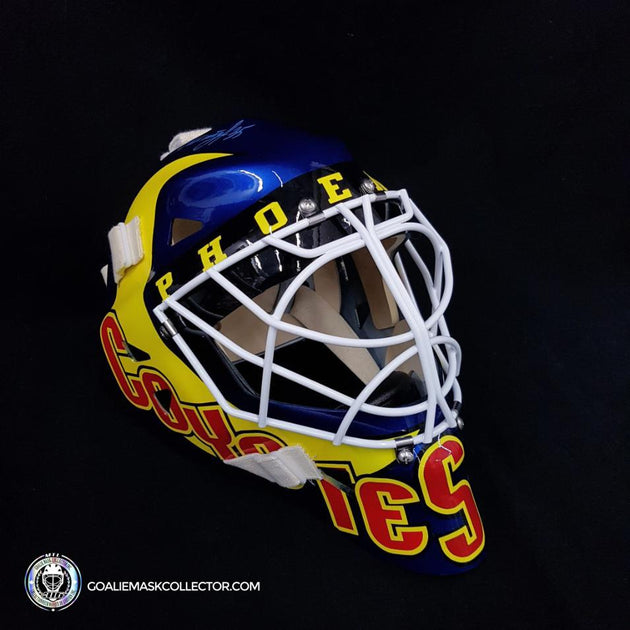 Nikolai Khabibulin Signed Goalie Mask Phoenix V2 GLOW IN DARK Signatur ...