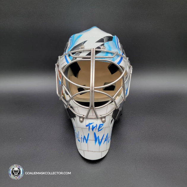 Nikolai Khabibulin Signed Goalie Mask Tampa Bay White Wall AS Edition ...