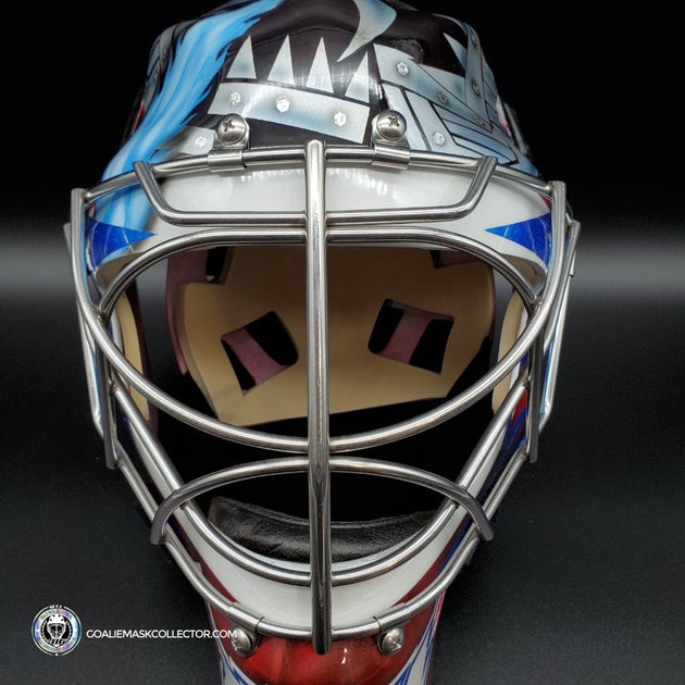 Olaf Kolzig Signed Goalie Mask Washington V1 Signature Edition Autogra ...