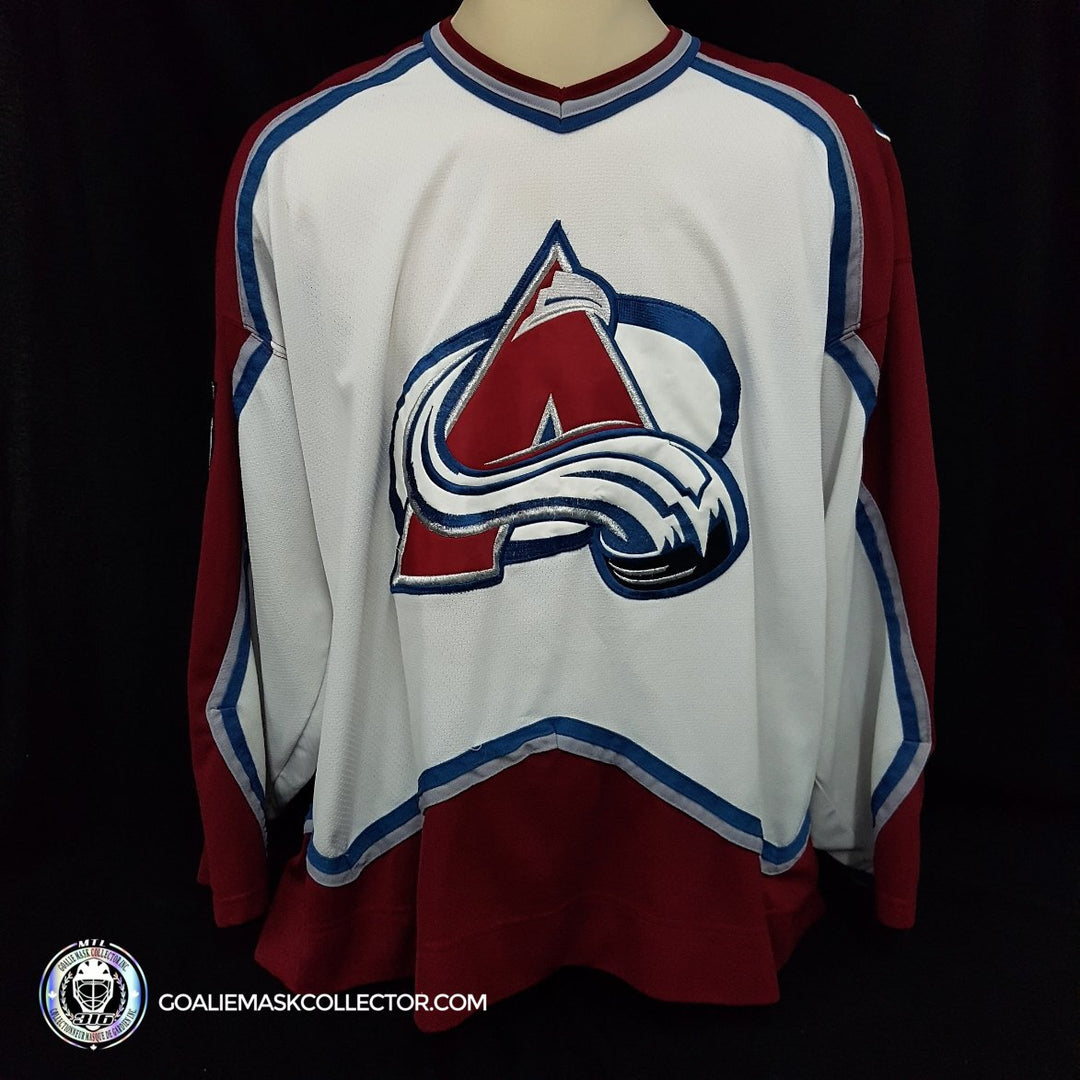 avalanche signed jersey