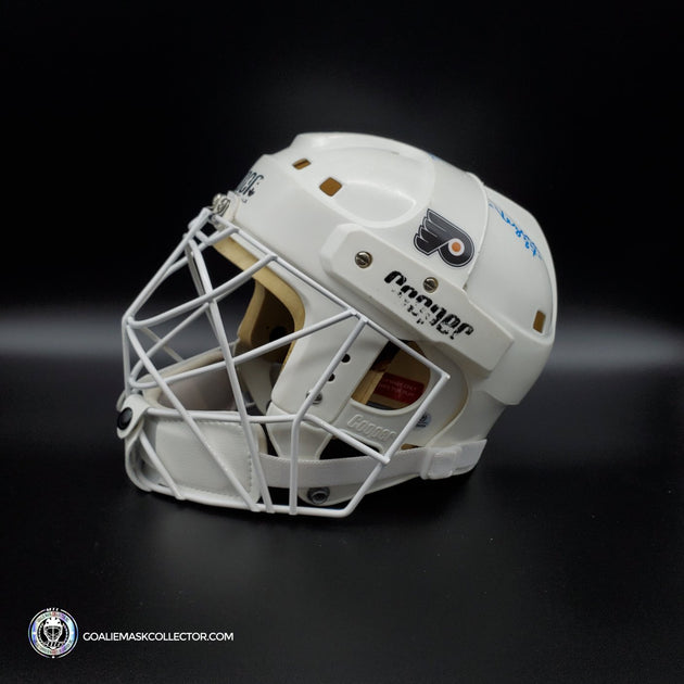 Ron Hextall Signed Goalie Mask Cooper Cage SK Autographed AS Edition ...