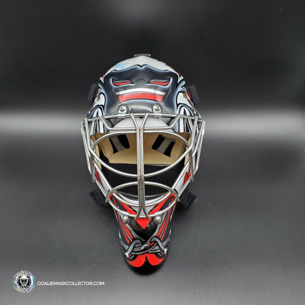 Ryan Miller Signed Goalie Mask Buffalo Black And Red Signature Edition ...