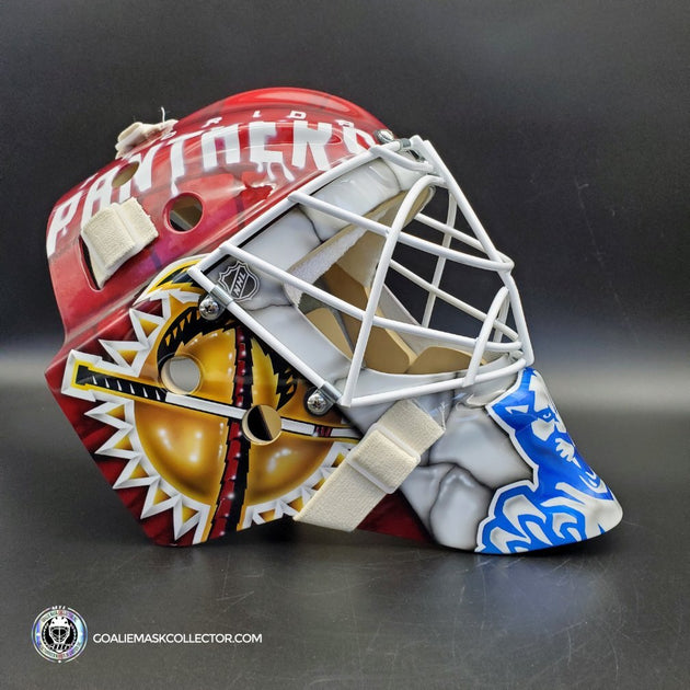 Sergei Bobrovsky Goalie Mask Unsigned 2020-2024 Florida Cup Winning Tr ...