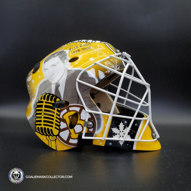 Tim Thomas MAGE Goalie Mask Boston 2009 Winter Classic Signature Editi ...