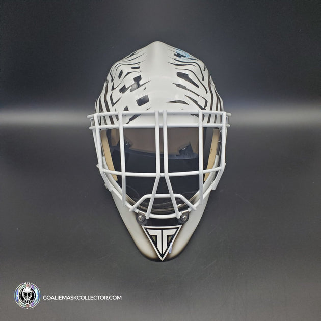 Tim Thomas MAGE Goalie Mask Boston 2011 Mustache November Grow Your Mo ...