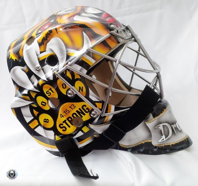 Tuukka Rask Unsigned Goalie Mask Boston Tribute – Goalie Mask Collector