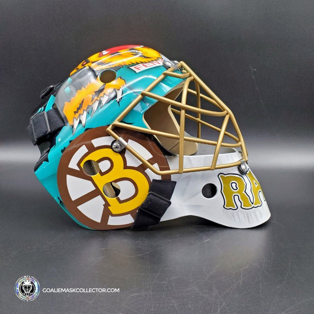 Tuukka Rask Unsigned Goalie Mask Winter Classic Boston Fenway Park 201 ...