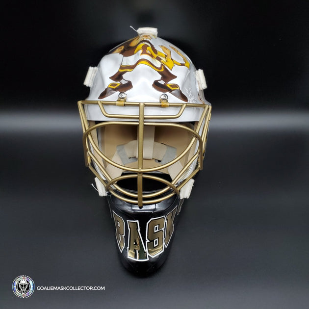 Tuukka Rask Unsigned Goalie Mask Winter Classic Boston Fighting Irish ...